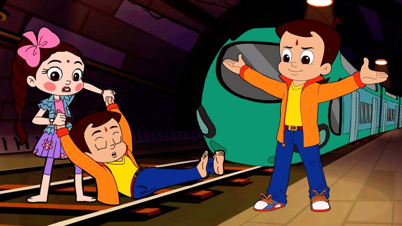 Chhota Bheem - Underground Metro Mystery | Cartoons for Kids | Funny ...