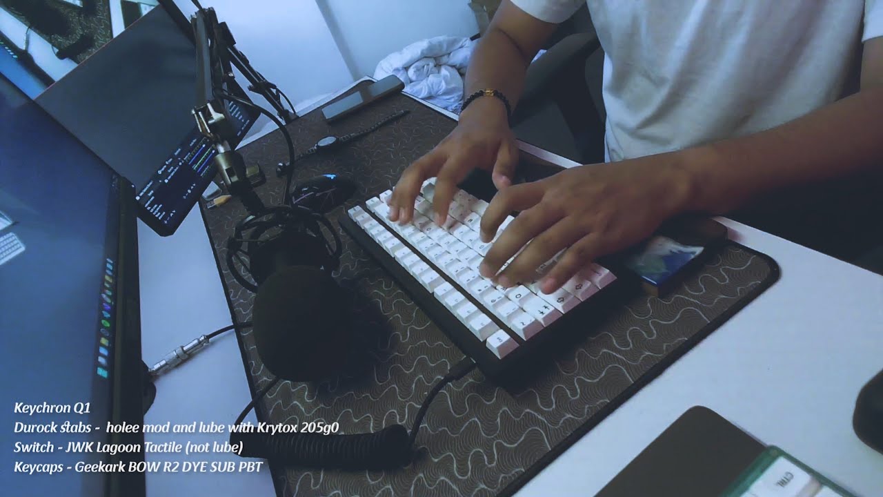 Keychron Q1 | JWK Lagoon | Sound test - YouTube