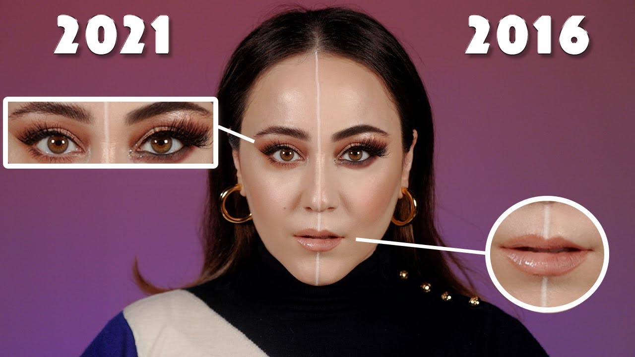 Meine Makeup Skills von 2016 vs 2021 im Vergleich 🧐 how to make makeup ...
