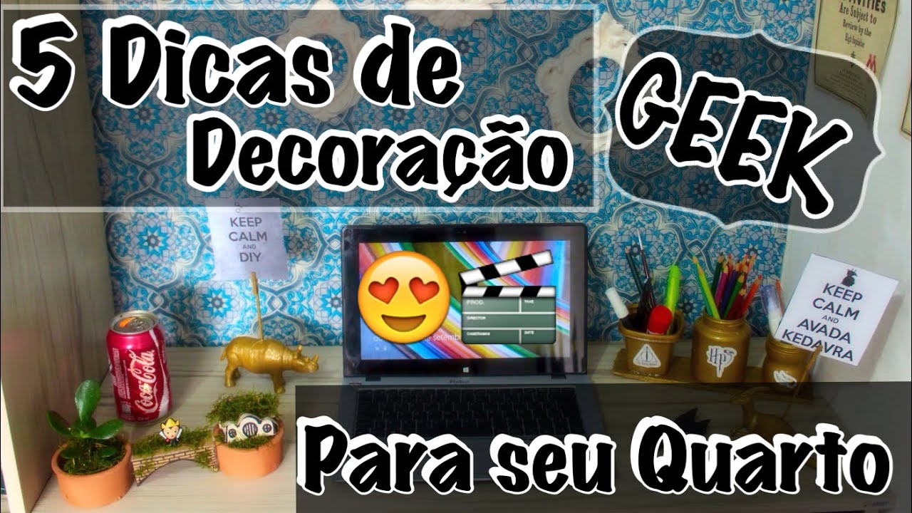 DIY - 5 Dicas de Decoração "Geek" para seu Quarto - Eduardo Wizard ...