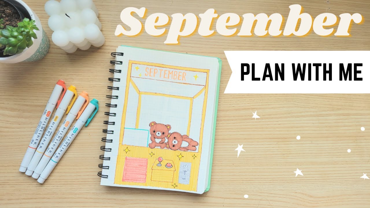 SEPTEMBER PLAN WITH ME | Bullet Journal Setup - YouTube