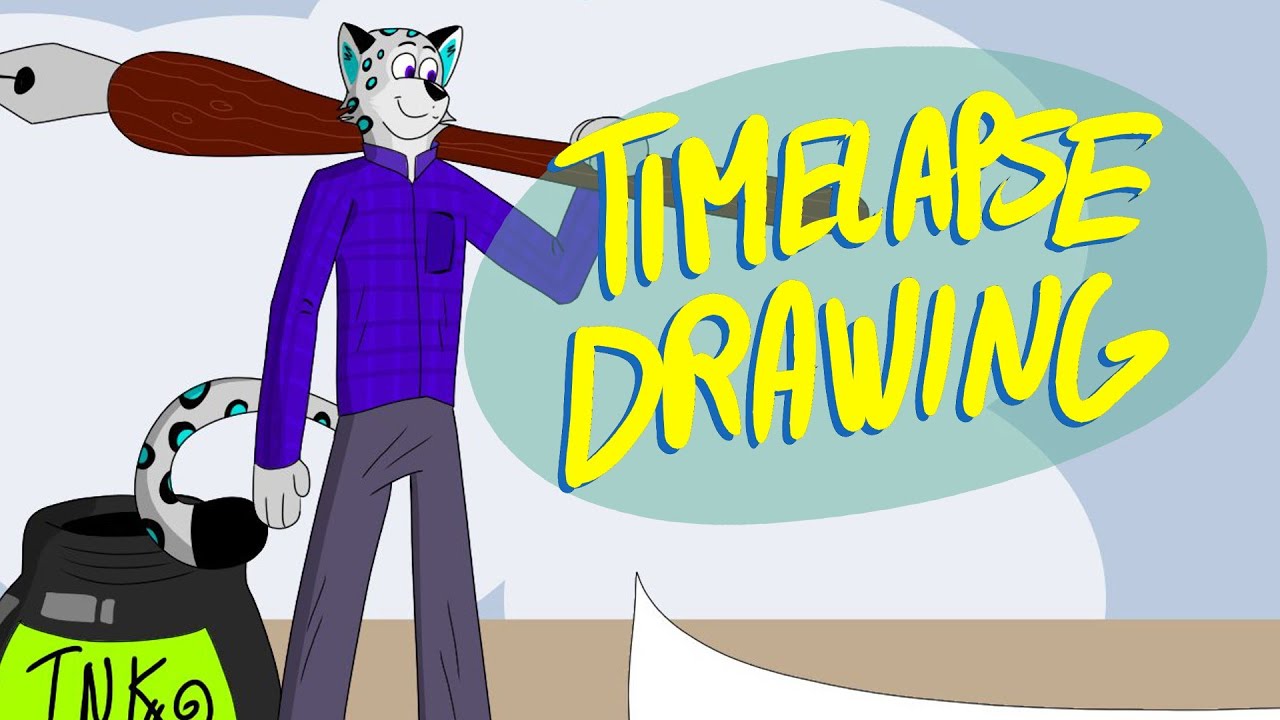 TIMELAPSE DRAWING | Timothy is Ready to Ink - YouTube