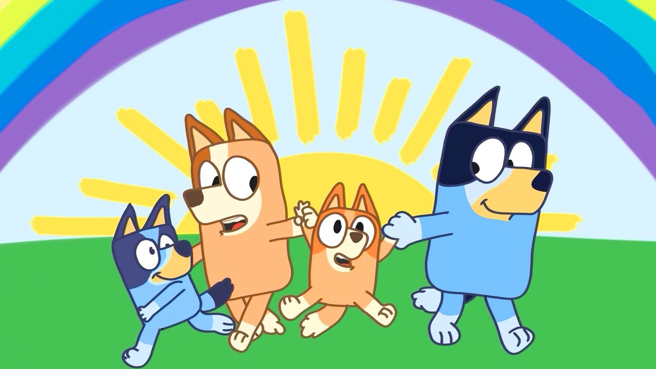 Beach Day Fun with Bluey's Family | Bluey Episodes | Bluey Animation ...