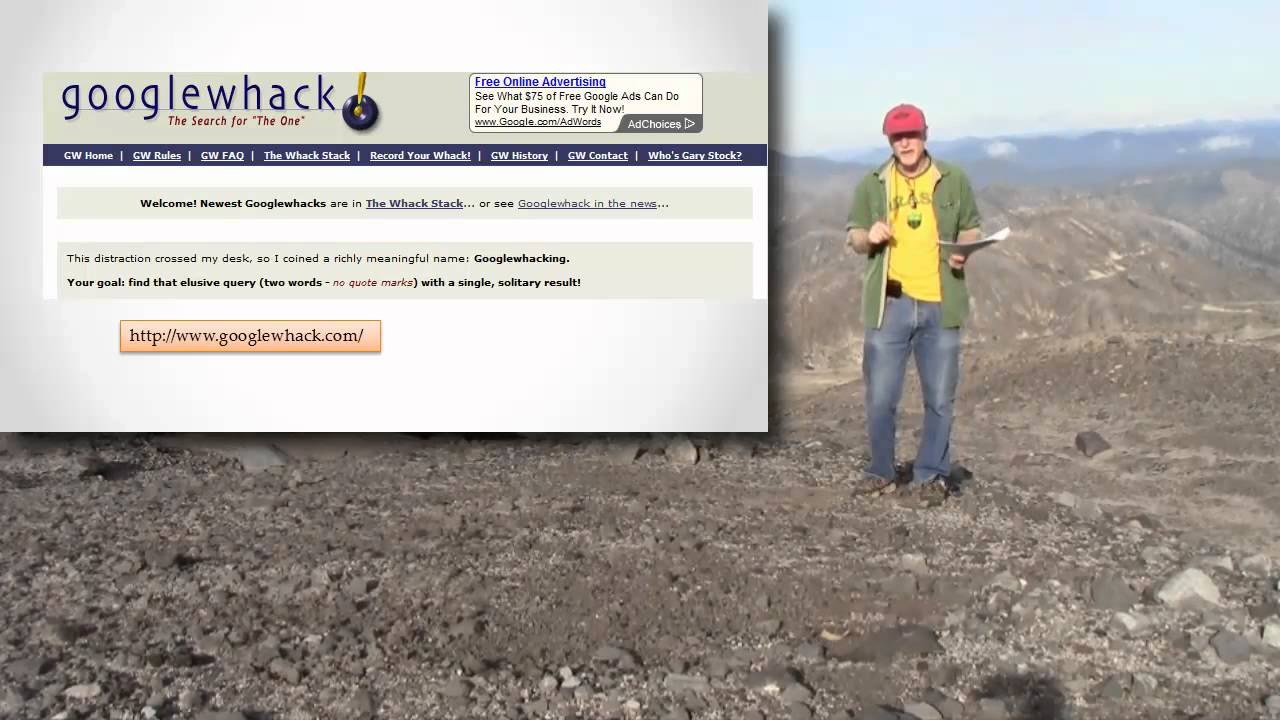 Googlewhack - YouTube