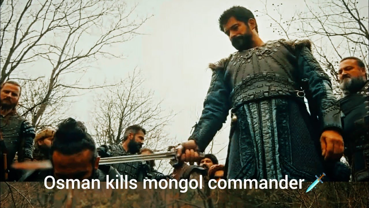 Osman kills Nayman's mongol commander⚔️ - YouTube