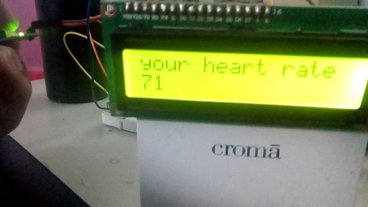 Estimation of heart rate using ir sensor and arduino . - YouTube