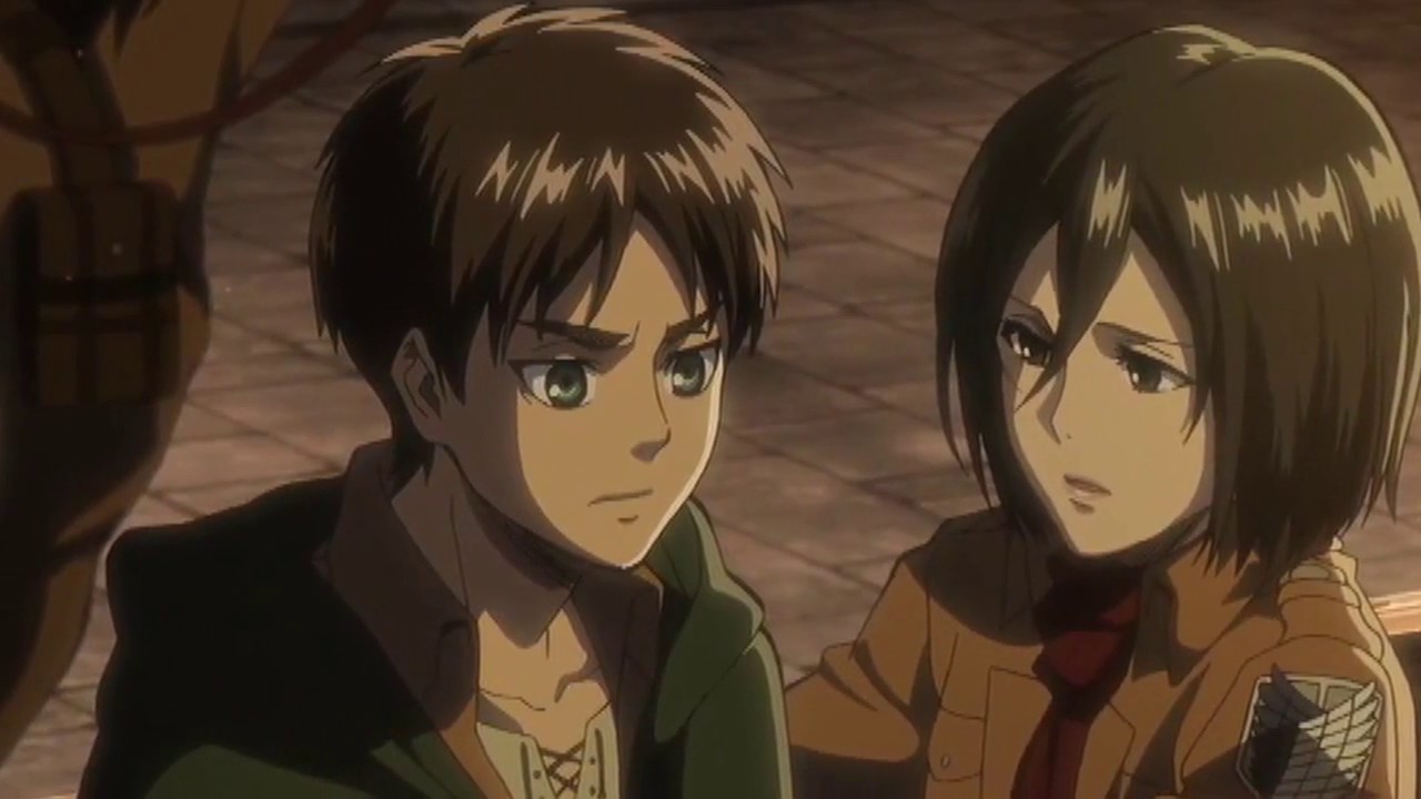 [All these S2 moments!] Eren x Mikasa (Shingeki no kyojin) - YouTube