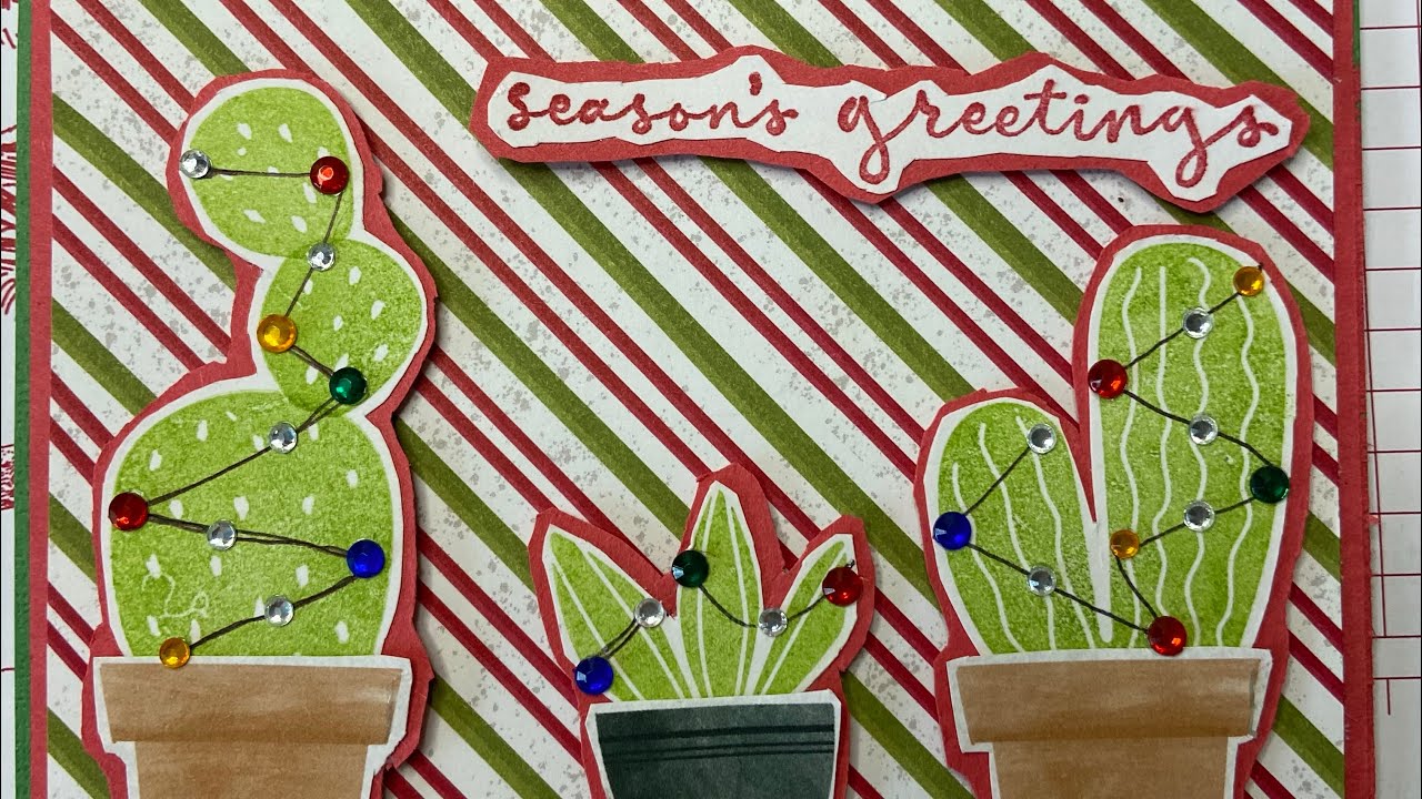 Cactus Cutie Christmas Card - YouTube