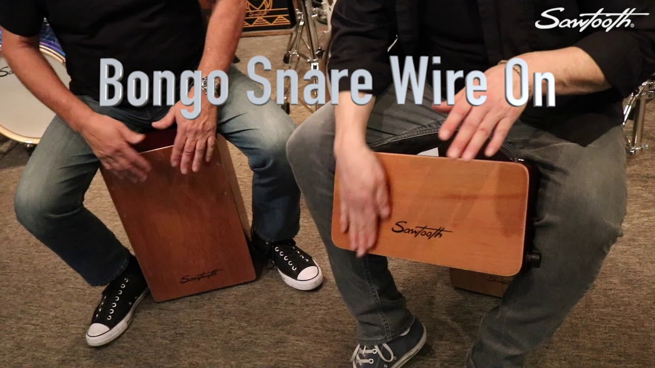 Sawtooth Cedar Cajon vs Cedar Bongo Cajon w On/Off Snare | Victor ...