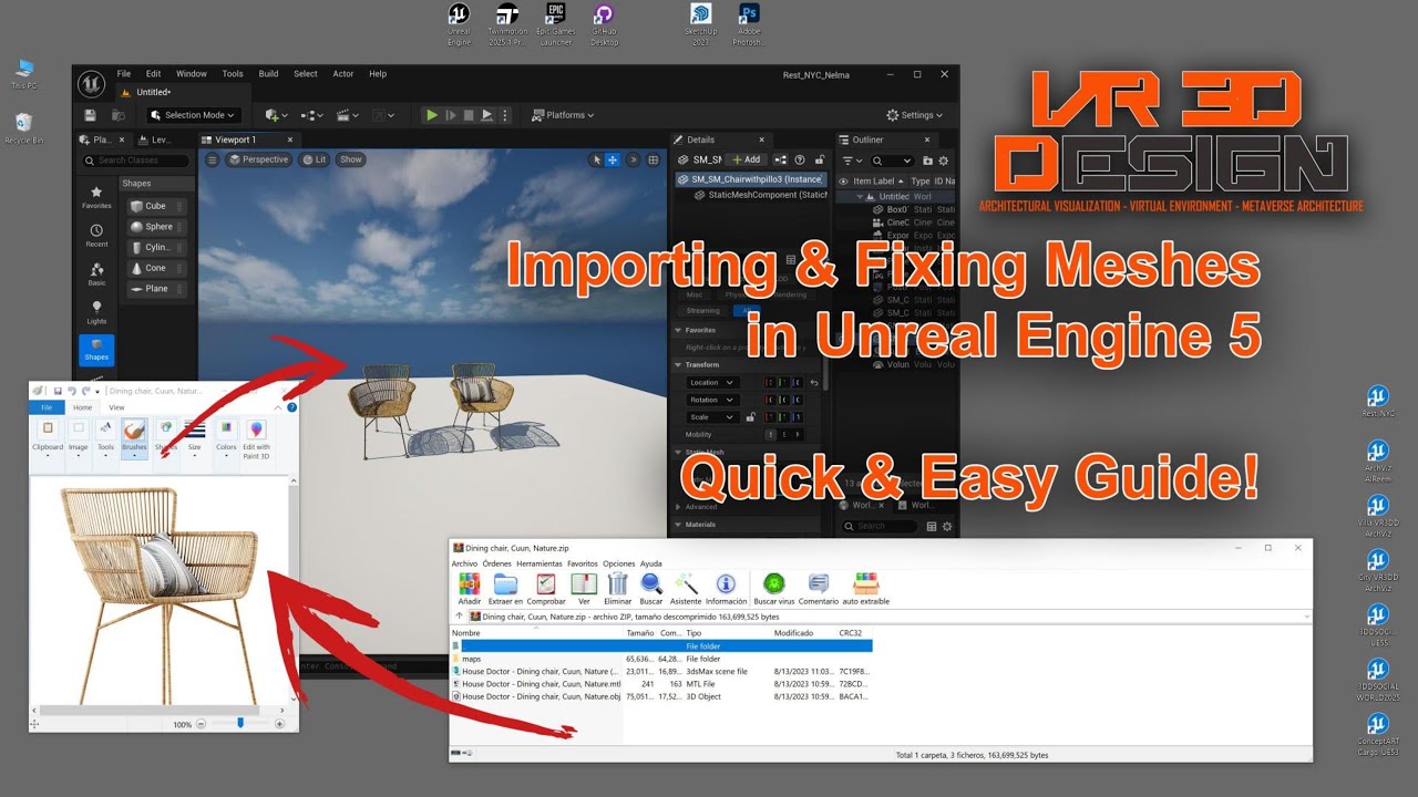 Importing & Fixing Meshes in Unreal Engine 5 – Quick & Easy Guide ...