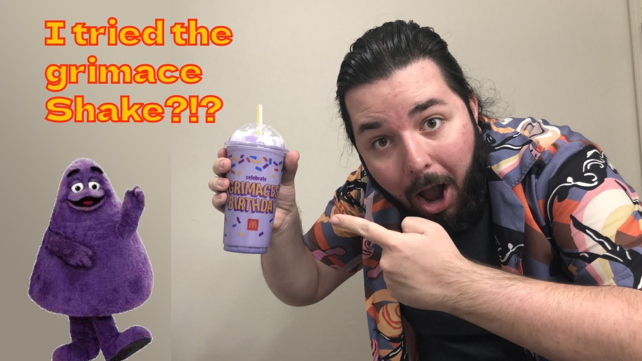 Grimace Shake Drink Review - YouTube