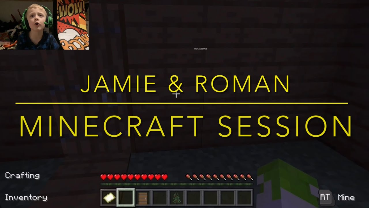 Jamie & Roman - Minecraft Session - YouTube