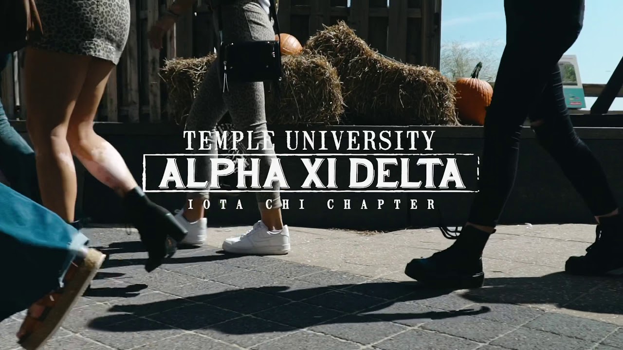 Alpha Xi Delta Temple University 2020 - YouTube