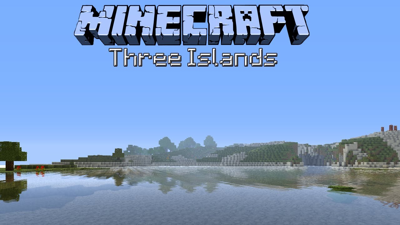 Three Islands | Complete the Monument Map | Minecraft Version 1 - YouTube
