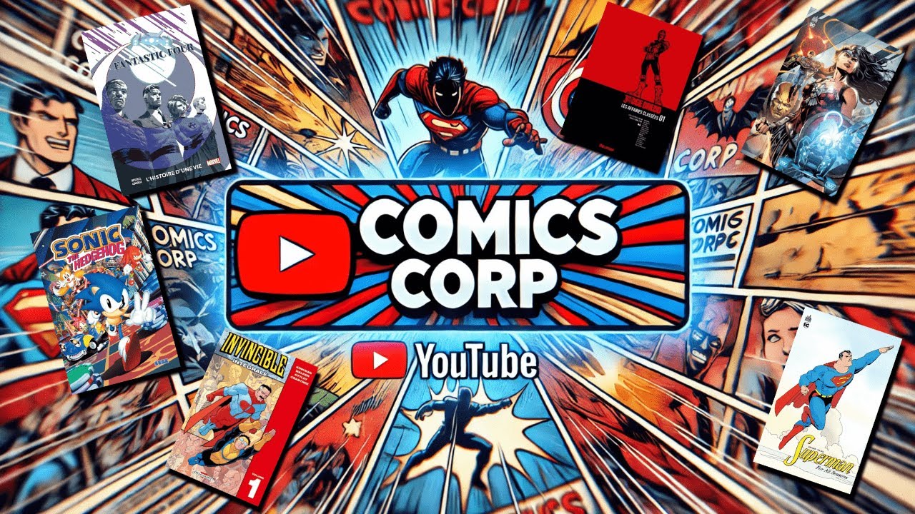 Comics Corp #2 - Fantastic Four, Sonic, Judge Dredd, Justice League ...