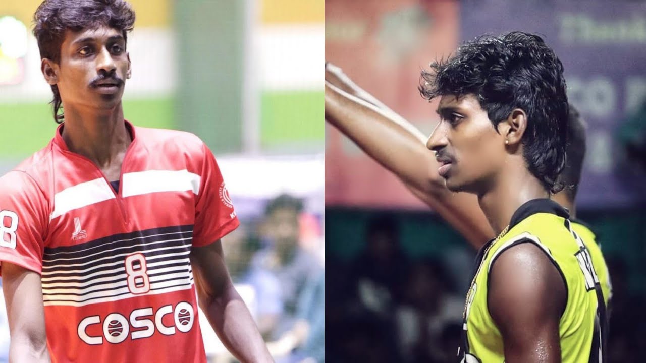 Ajith lal volleyball | MONSTER of the vertical jump | part 4 | Best ...