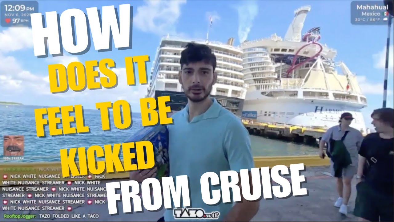 TAZO SAY'S GOODBYE TO ICE POSEIDON CREW GETTING KICKED OFF THE CRUISE # ...