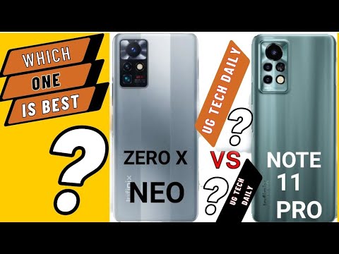 Infinix Zero X Pro vs Redmi Note 11 pro - YouTube