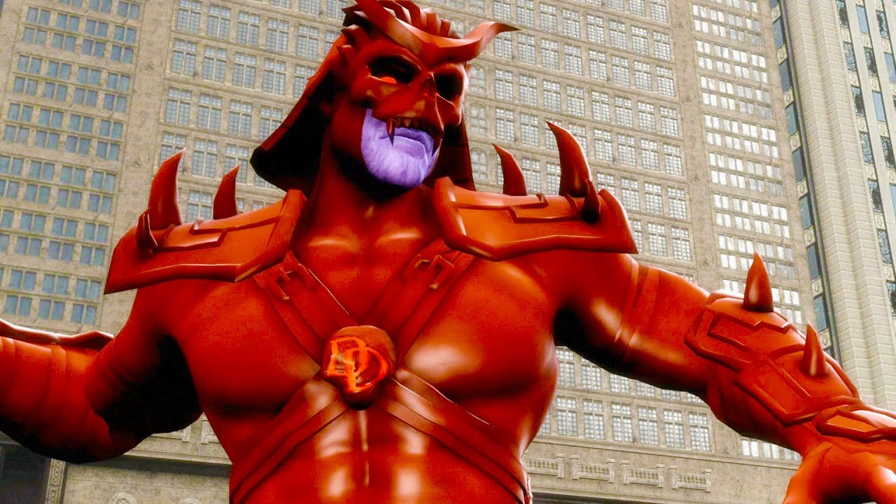 Mortal Kombat Komplete Edition - Daredevil Thanos Shao Kahn PC Mod ...