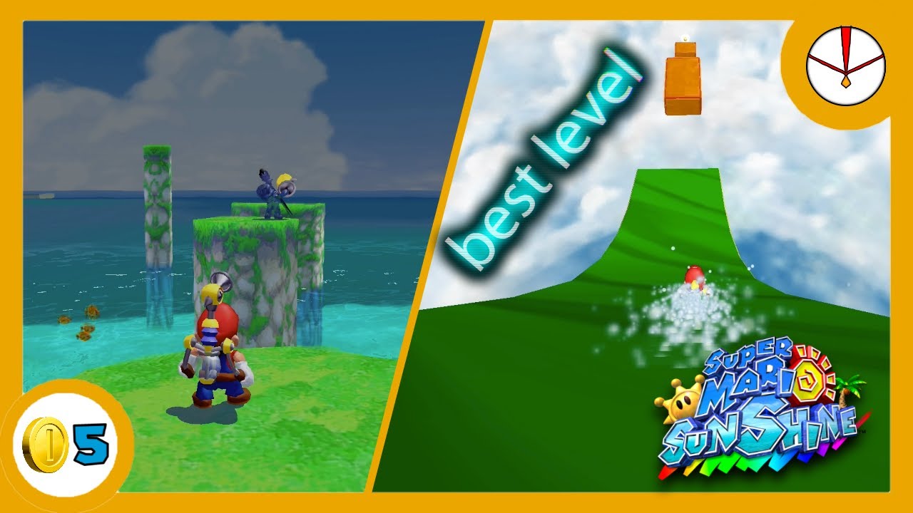 BEST SIDE STAGE IN THE GAME!!! | Super Mario Sunshine #5 - YouTube