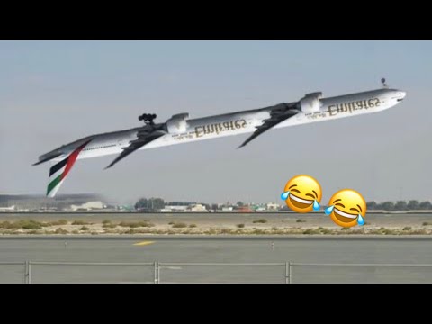 Funny Airplane PHOTOSHOPS 😂 - YouTube
