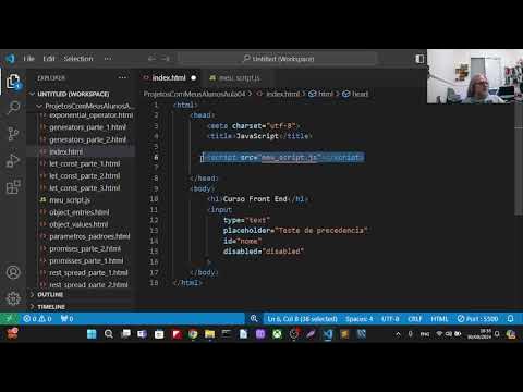 Como Incluir JavaScript em Páginas HTML | Precedência de Execução - YouTube