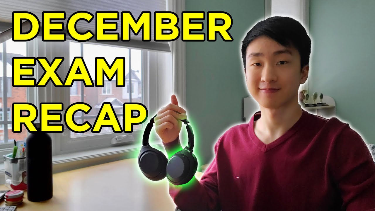 Exam Season Reflections (What I've Learned + December Recap + Favorite ...
