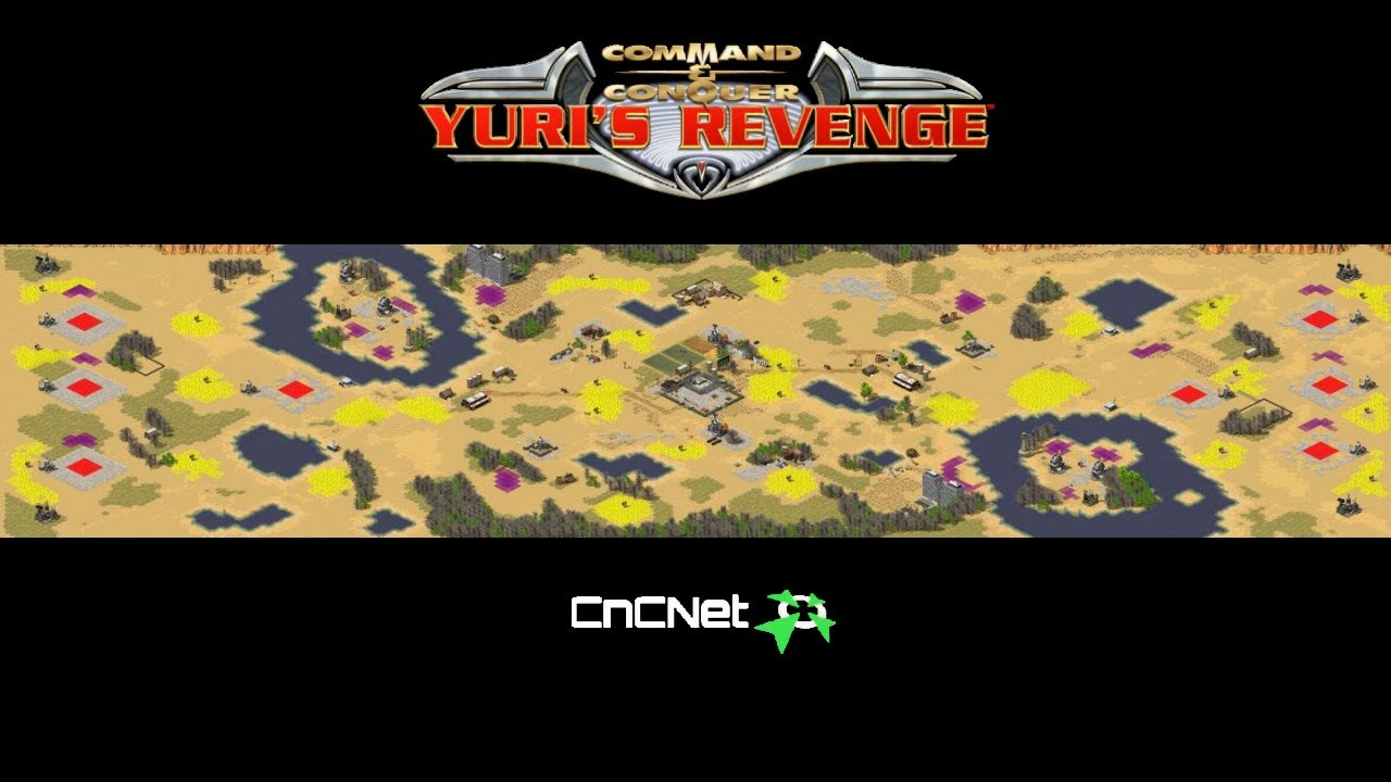 Red Alert 2 | Desert Strike map 4v4 | multiplayer | online | gameplay ...