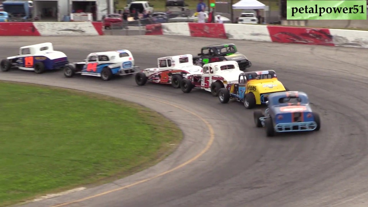 Flamboro Speedway, Canadian Vintage Modifieds, July 13, 2019 - YouTube