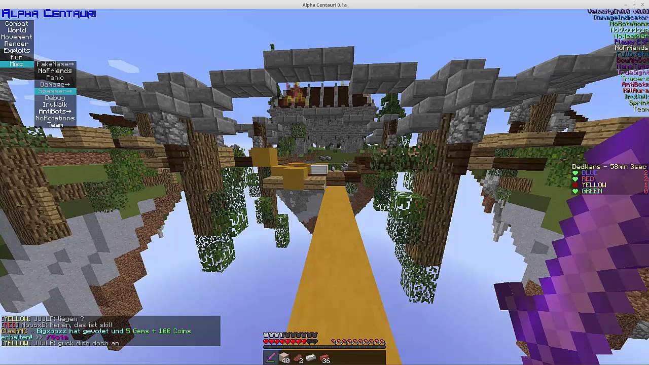 Lets Hack #3 Bedwars - YouTube