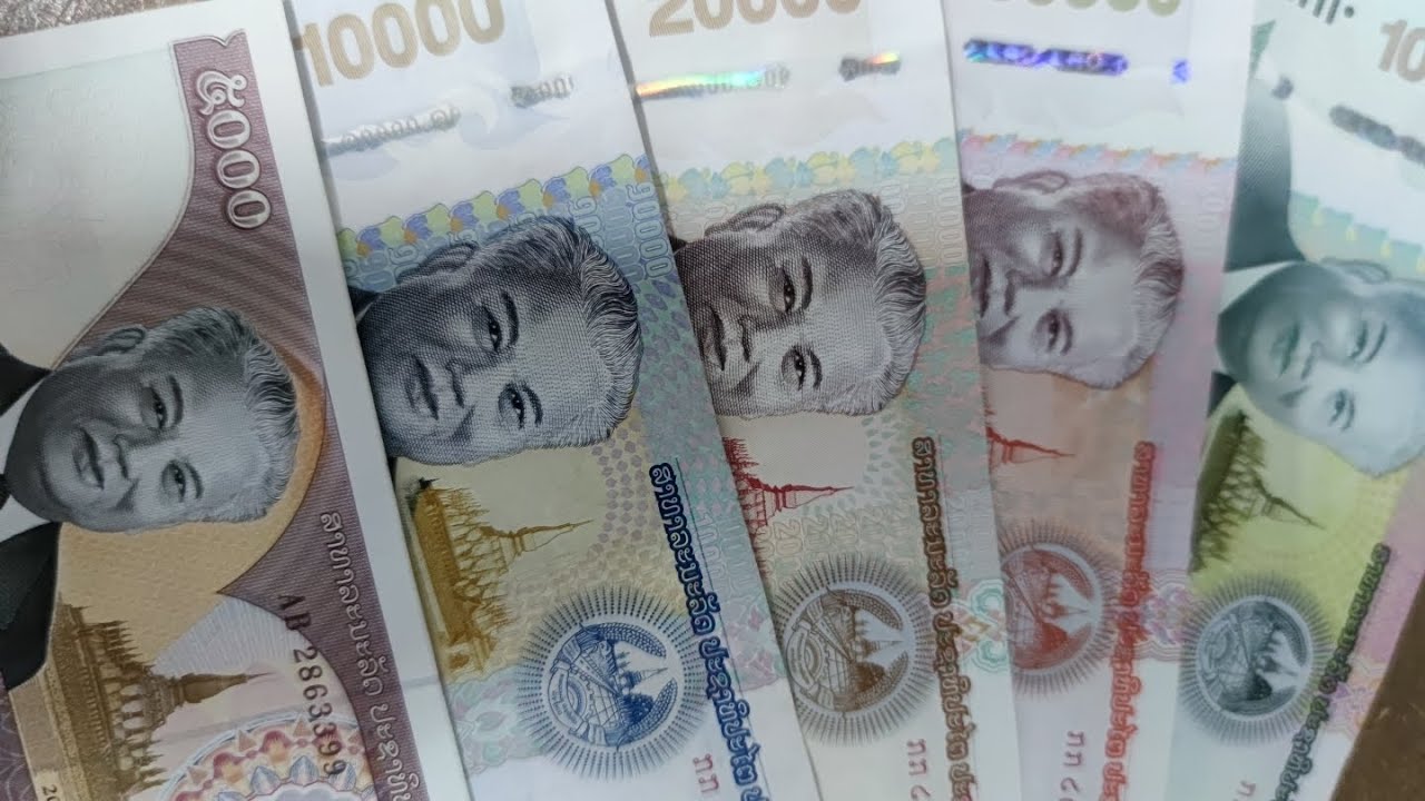 Update Bill counter New version Laos Bank note ຮຽນເວົ້າພາສາອັງກິນ try ...