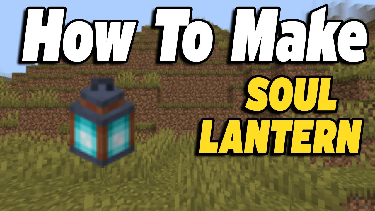 How To Make Soul Lantern in Minecraft - YouTube