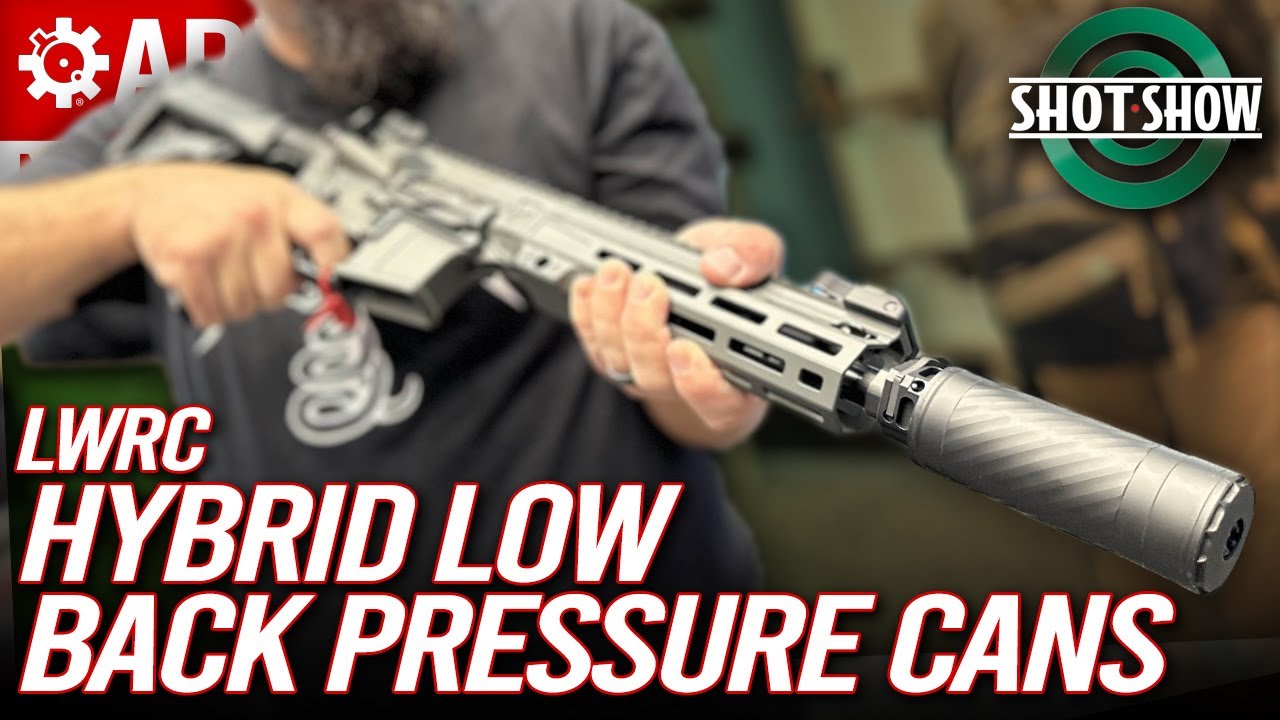 Hybrid Low Back Pressure Suppressors | LWRCi | Shot Show 2025 - YouTube