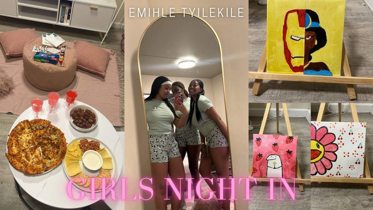 Girls Night In Vlog 👯‍♀️🩷. - YouTube