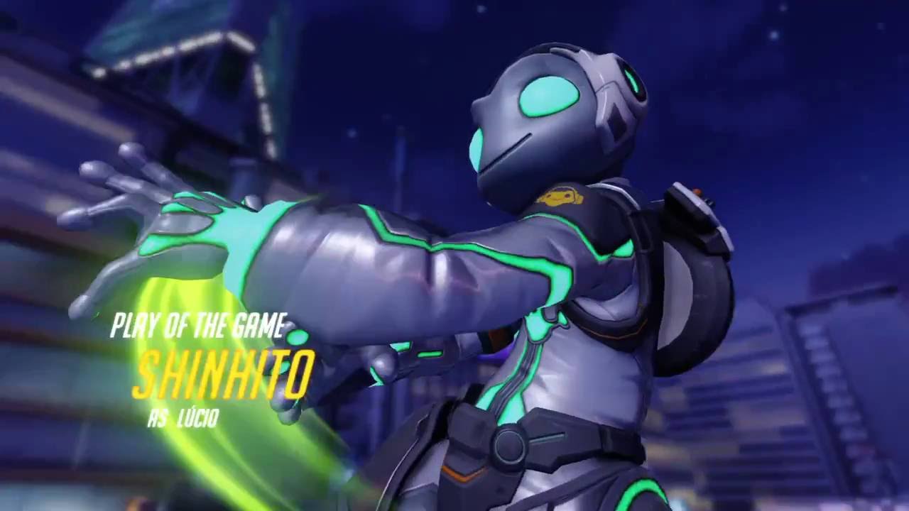 Overwatch - Lúcio PoTG (Lijiang Tower: Night Market) - YouTube