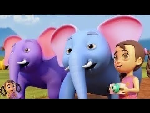 EK MOTA HATHI ( एक मोटा हाथी | Hindi Rhymes for children - YouTube