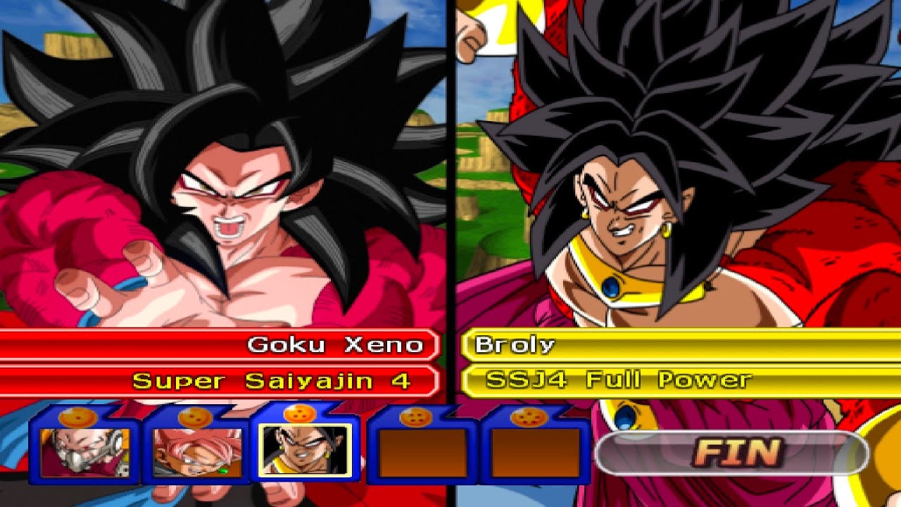 DBZ BT3 MOD - SSJ4 Goku, SSJ4 Vegeta & SSJ4 Gohan vs. Cumber, SSJR ...