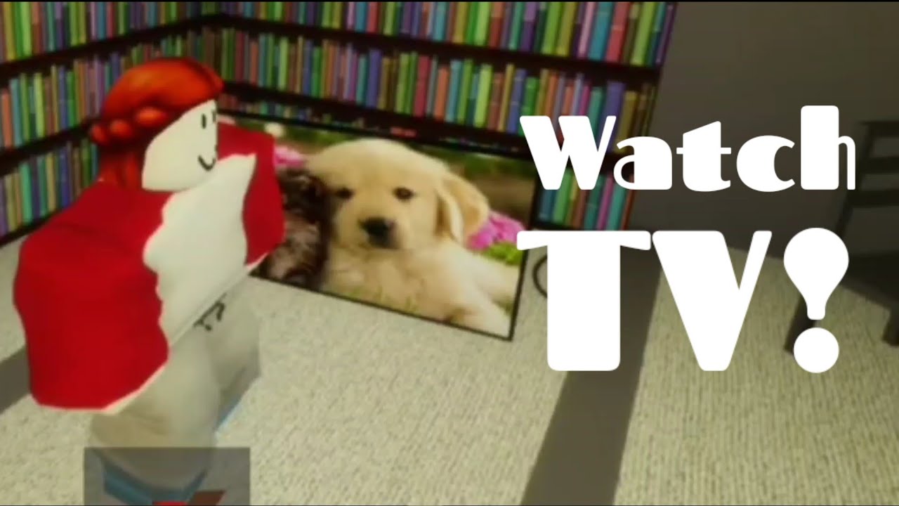 Watch TV [extend visitors] #roblox - YouTube
