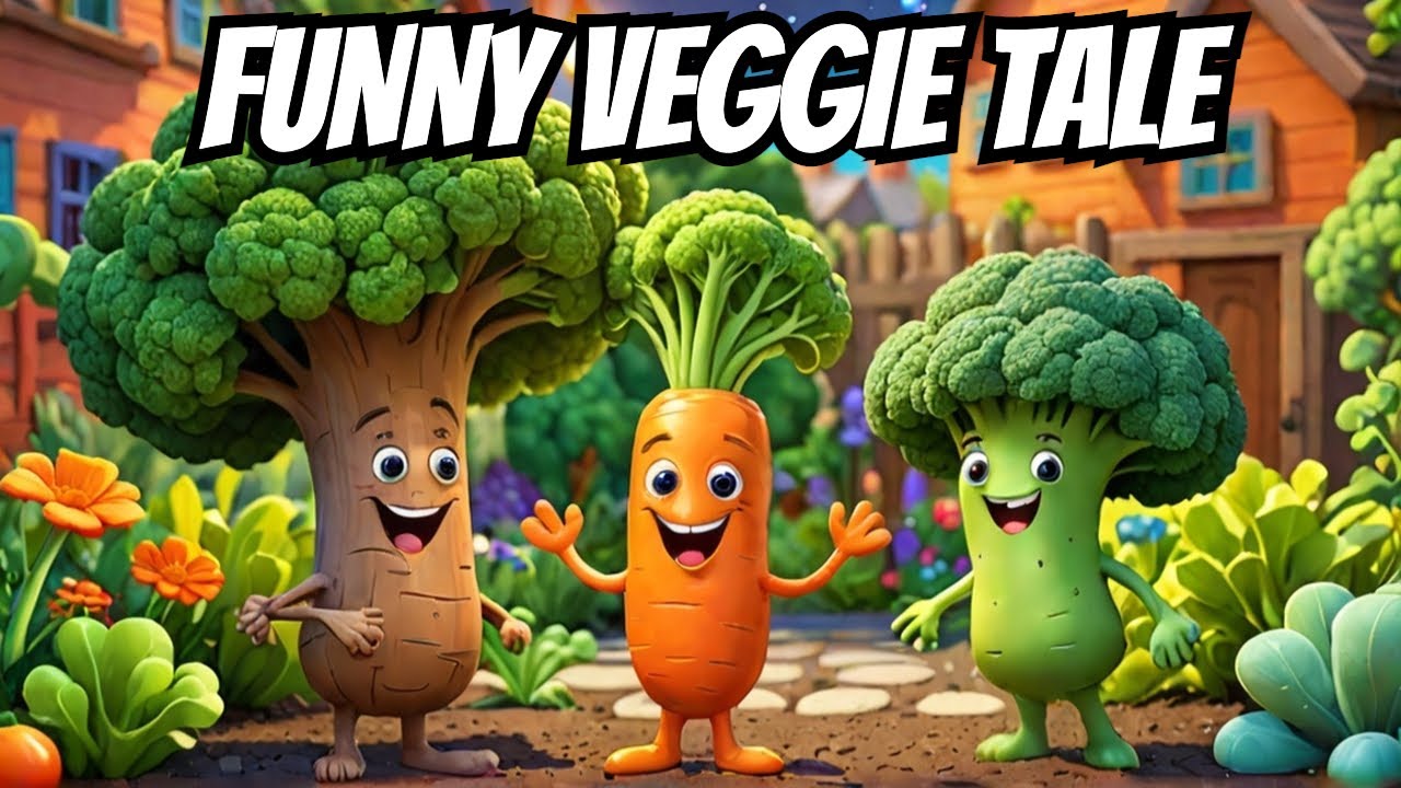 Funny Veggies Tale | Who is The Best Vegetable | Funny Story for Kids ...