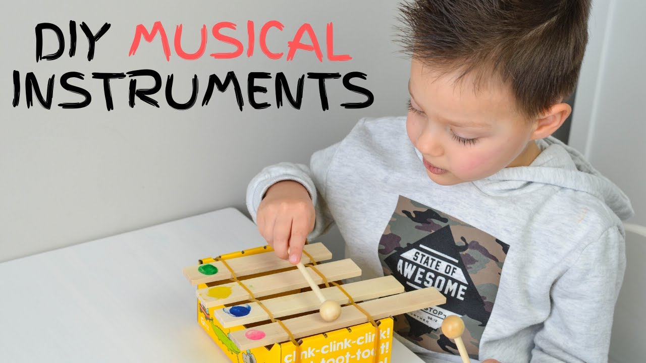 DIY Musical Instruments for Kids | Craft for Toddlers - YouTube