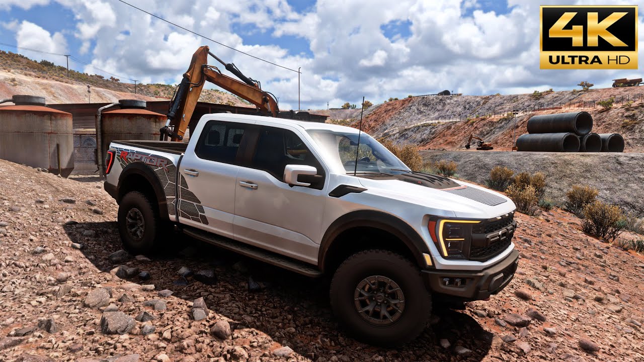 Ford F-150 Raptor R Off-Roading | Forza Horizon 5 | Steering Wheel ...