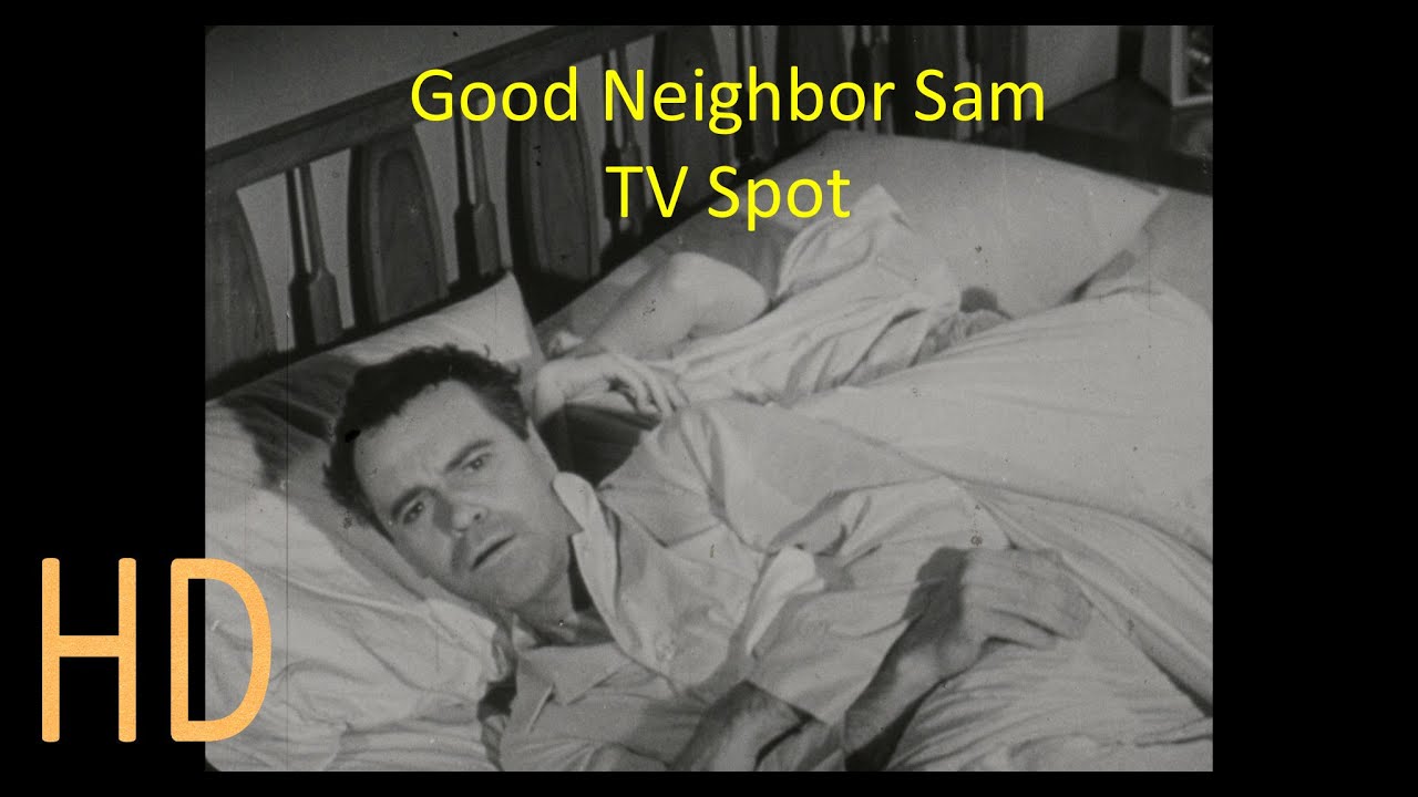 Good Neighbor Sam TV Spot 1964 HD Jack Lemmon Romy Schneider Dorothy ...