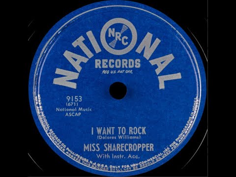Little Miss Sharecropper - I Want To Rock - 1951 - YouTube