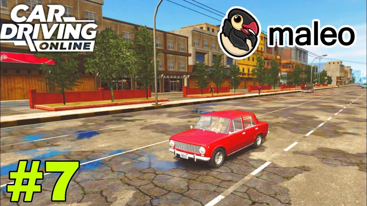 #7 Gameplay | car parking on terrace car driving online maleo part 7 ...