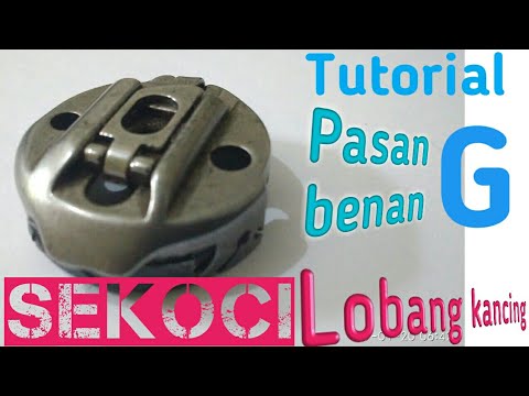 Tutorial pemasangan benang sepul ke Sekoci lobang kancing brother 814-2 ...