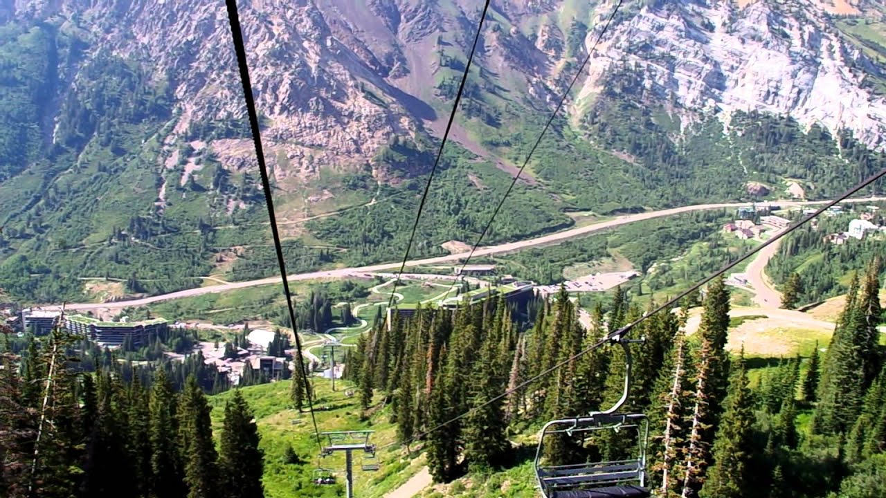 Snowbird Ski Resort in the summer time - YouTube