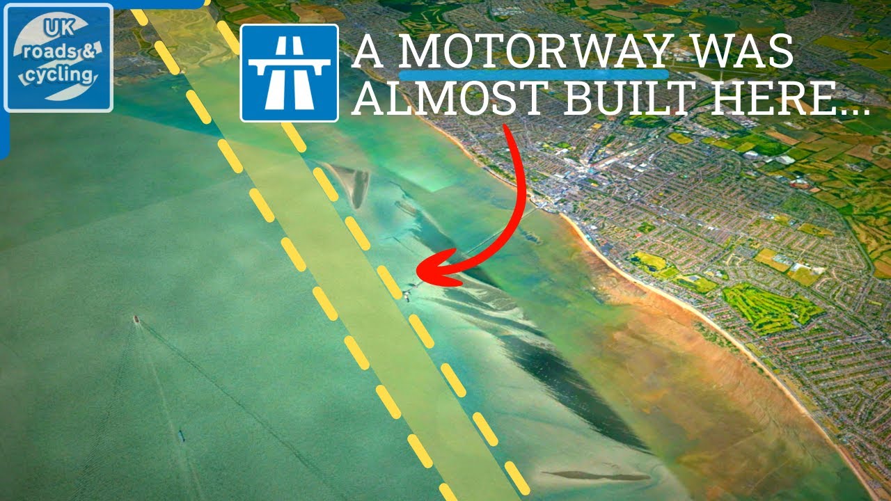 A motorway in the sea? Unbuilt Motorways - M13 - YouTube