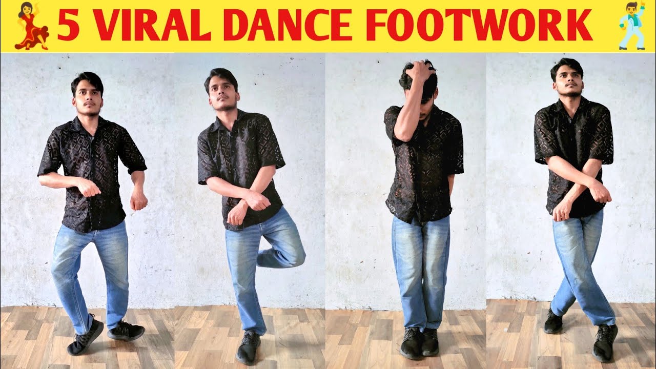 Easy Dance Step For Beginners | 5 Easy Dance Tutorial | Shuffle Dance Tutorial - YouTube
