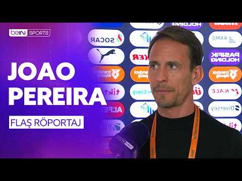 Galatasaray - Alanyaspor Maç Sonu Teknik Direktör Joao Pereira'nın Açıklamaları