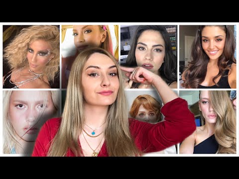 ÜNLÜLERİN SAÇ RENKLERİNİ AÇIKLIYORUM